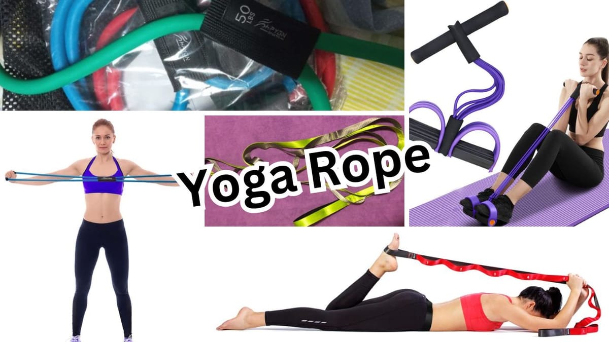Sweating Up a Storm? Try These 5 Yoga Rope Products and Take Your ...